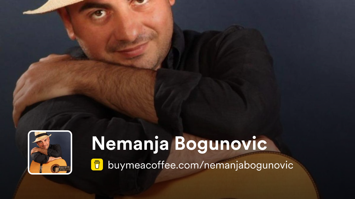 Nemanja Bogunovic - Buymeacoffee