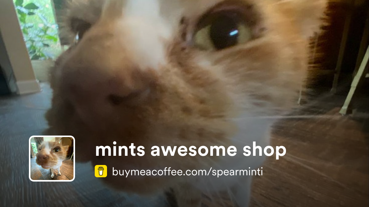 Extras Mints Awesome Shop Buymeacoffee