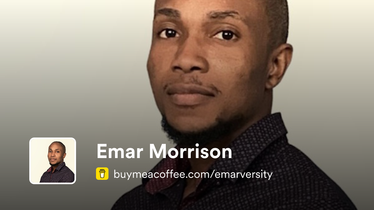 Emar Morrison - Buymeacoffee