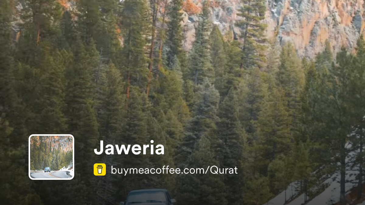 Jaweria - Buymeacoffee