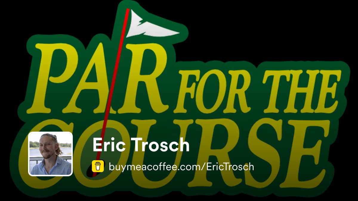 Eric Trosch - Buymeacoffee