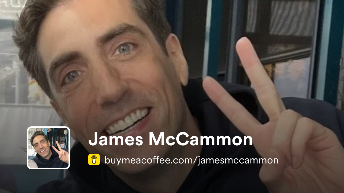 James McCammon - Buymeacoffee