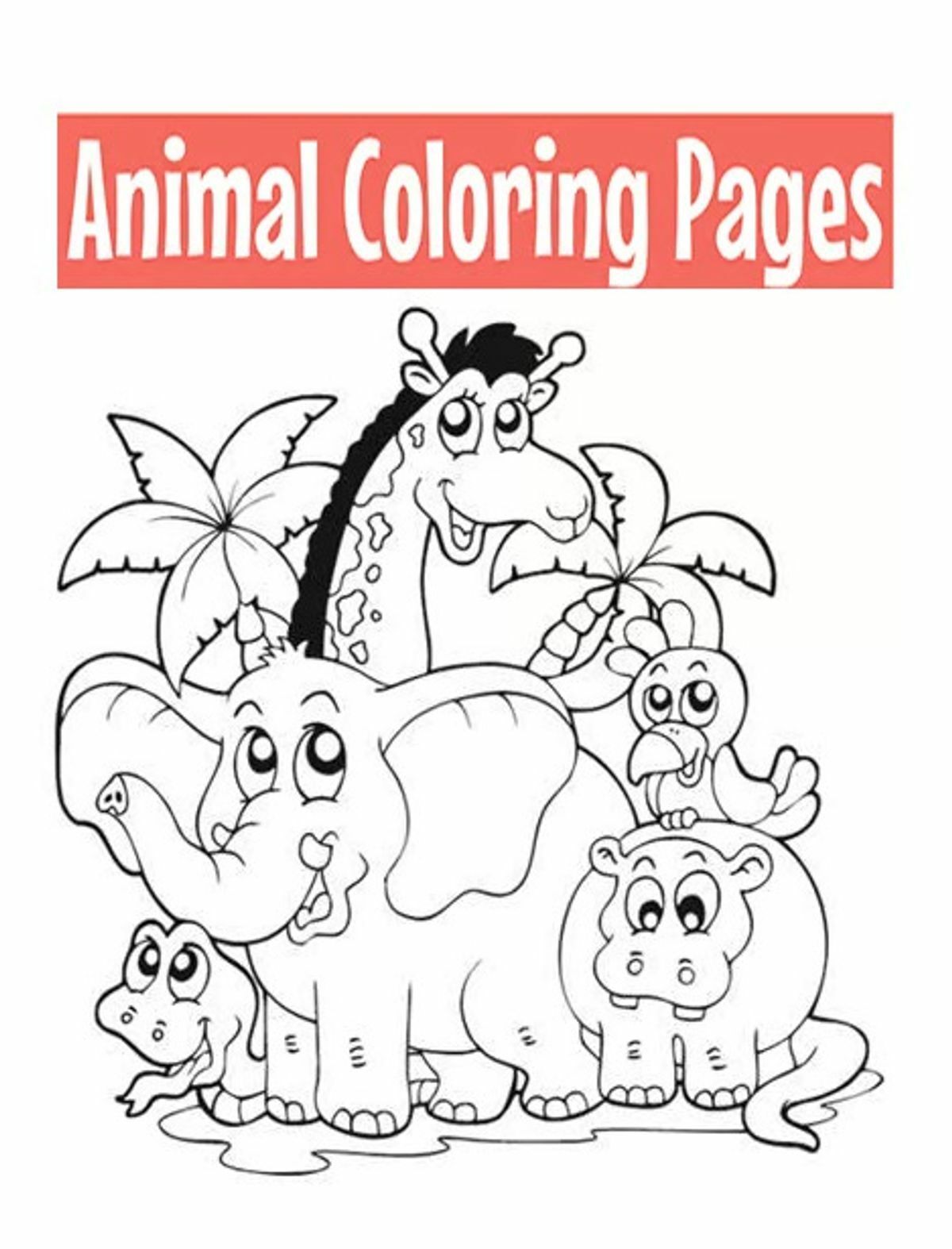 Free Animals Coloring Pages: Perfect for Kids Who Love to Color! — Wael ...
