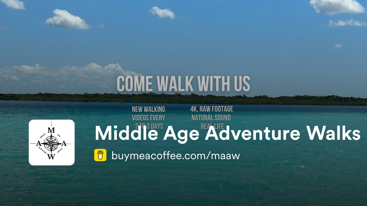 Middle Age Adventure Walks - Buymeacoffee