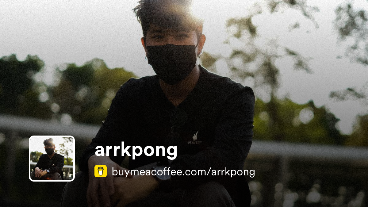 arrkpong is I am focusing on developing robust web applications using Django. - Buymeacoffee