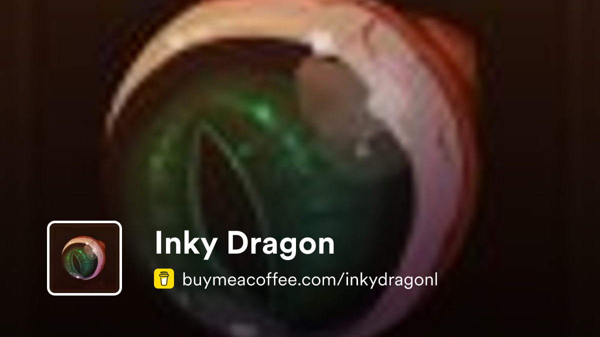 Inky Dragon - Buymeacoffee