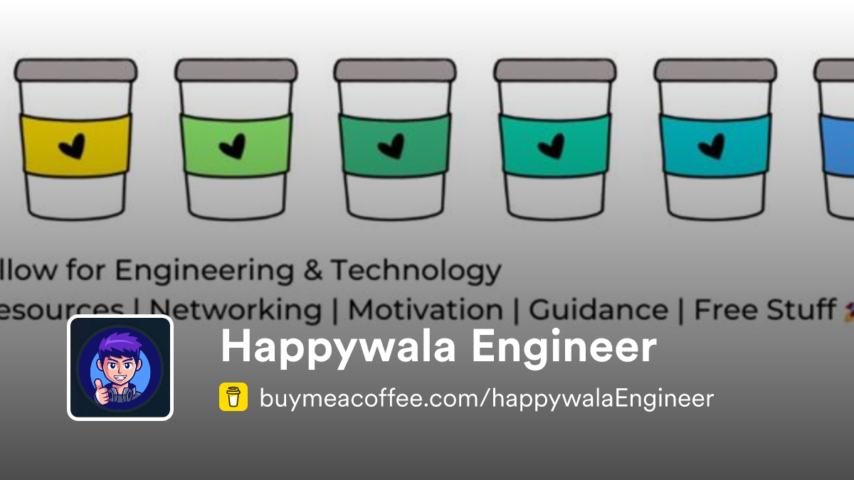 Happywala Engineer - Buymeacoffee