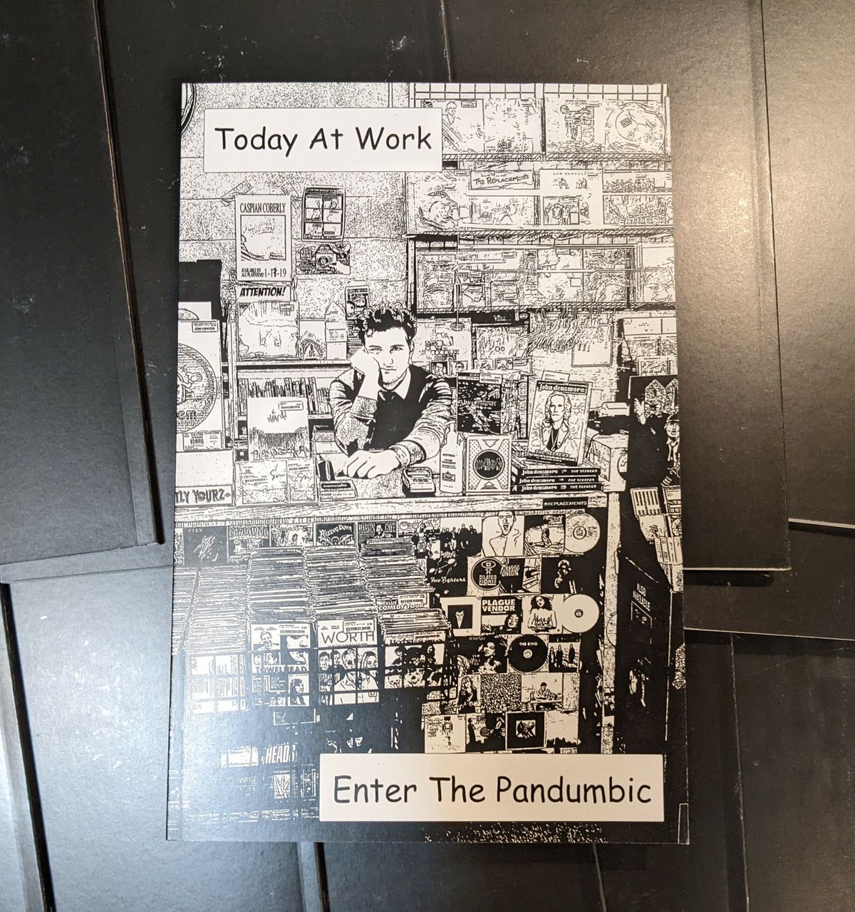 First physical comic! — Today At Work - Buymeacoffee