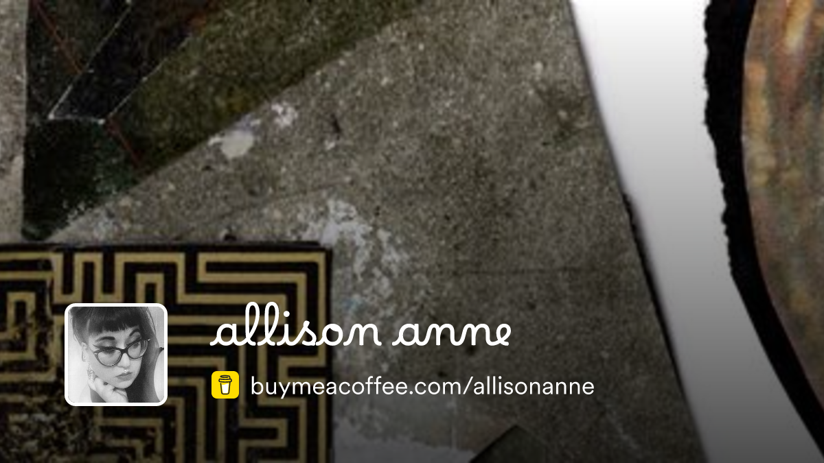 Membership | allison anne - Buymeacoffee