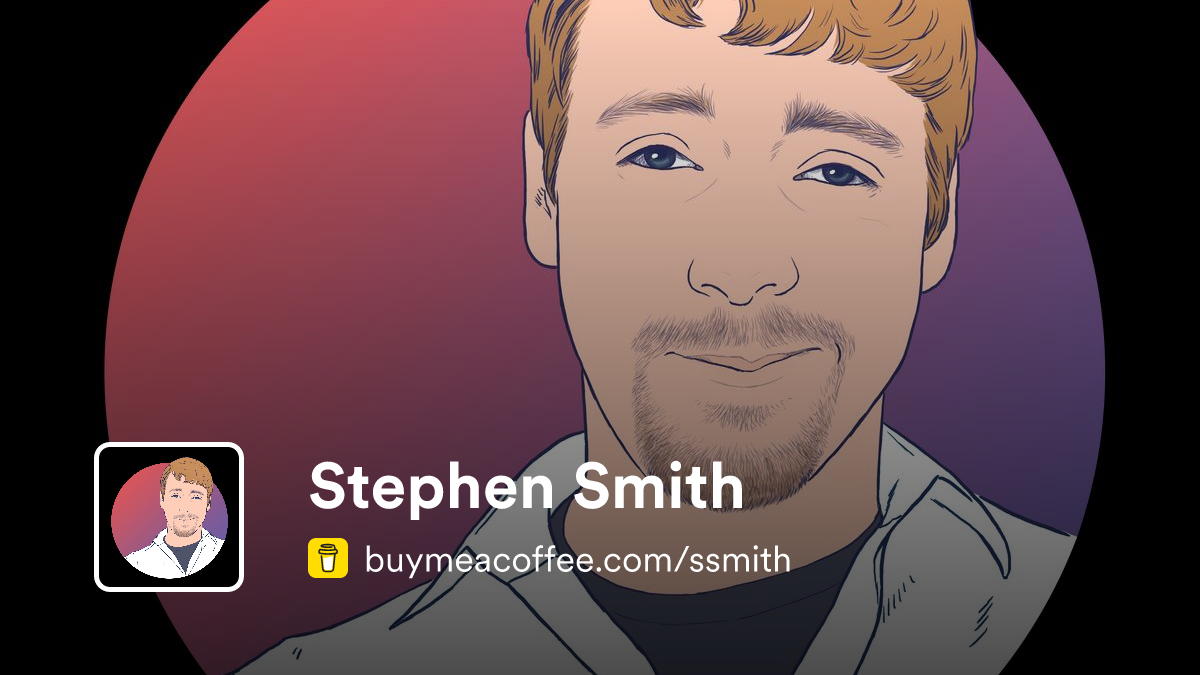 Stephen Smith - Buymeacoffee