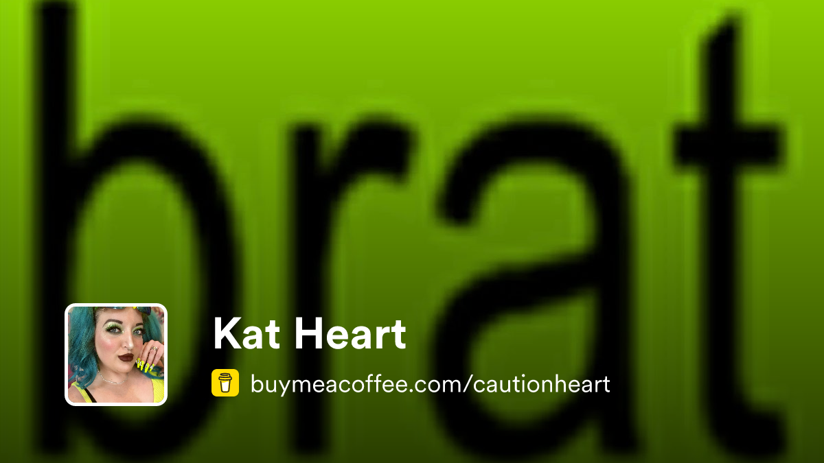 Kat Heart - Buymeacoffee