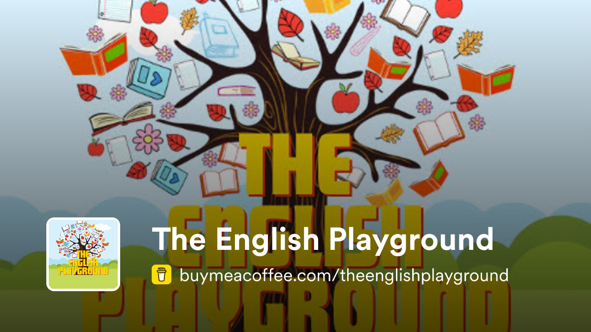 The English Playground - Buymeacoffee