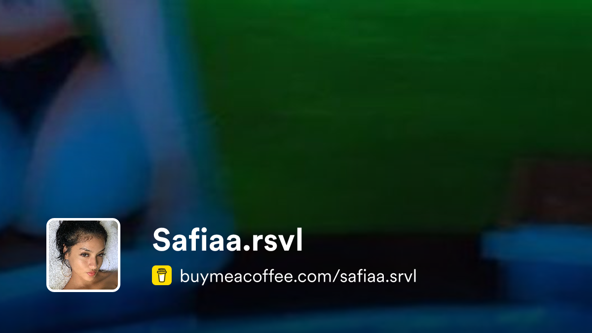 Extras | Safiaa.rsvl - Buymeacoffee