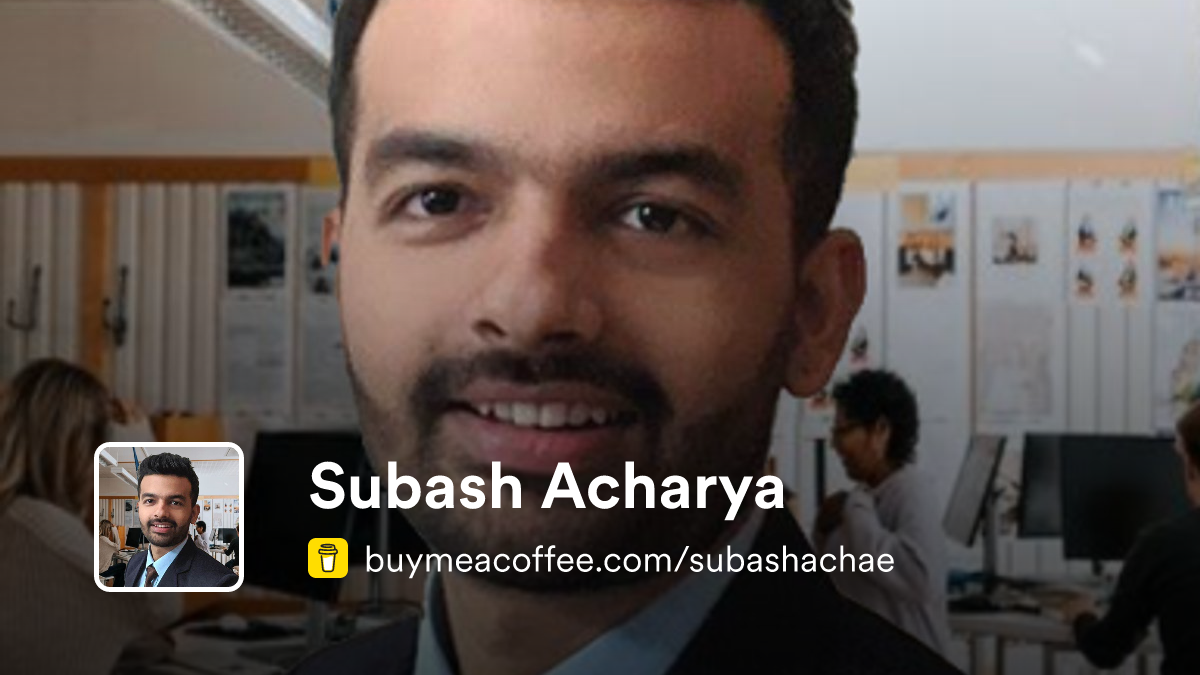 Subash Acharya - Buymeacoffee