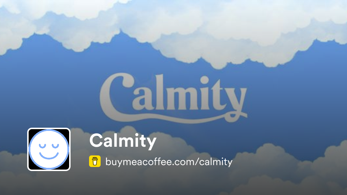 Calmity - Buymeacoffee