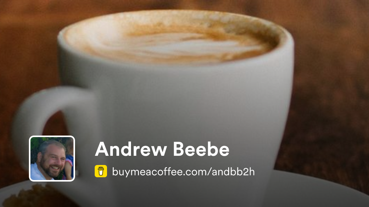 Andrew Beebe is Writing - Buymeacoffee