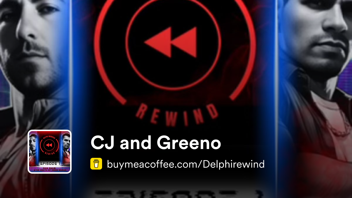 CJ and Greeno - Buymeacoffee