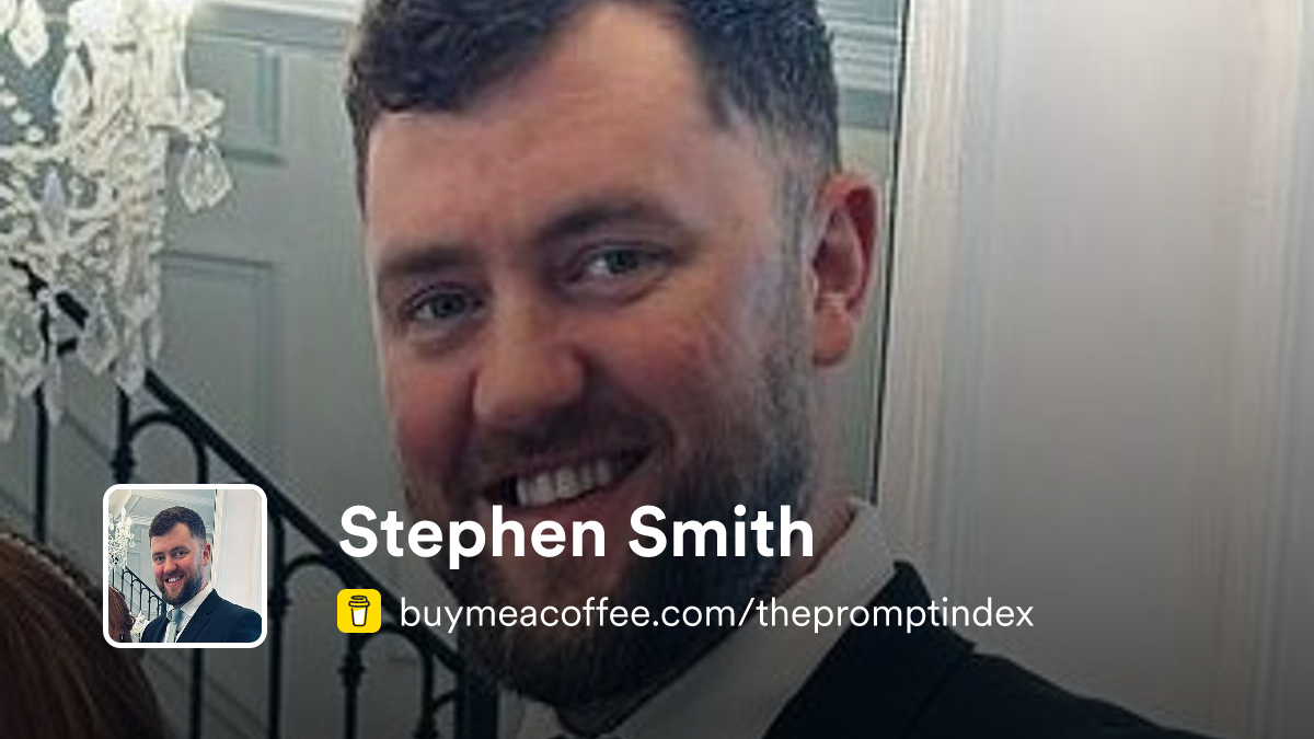 Stephen Smith - Buymeacoffee