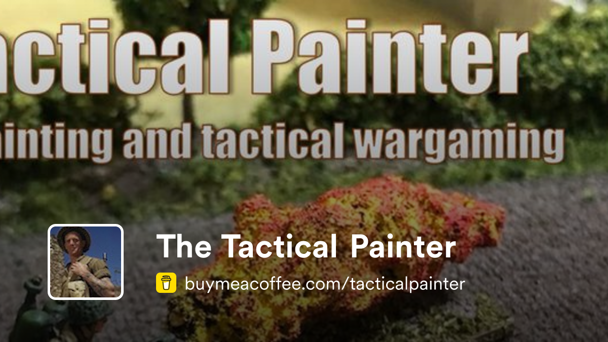The Tactical Painter - Buymeacoffee