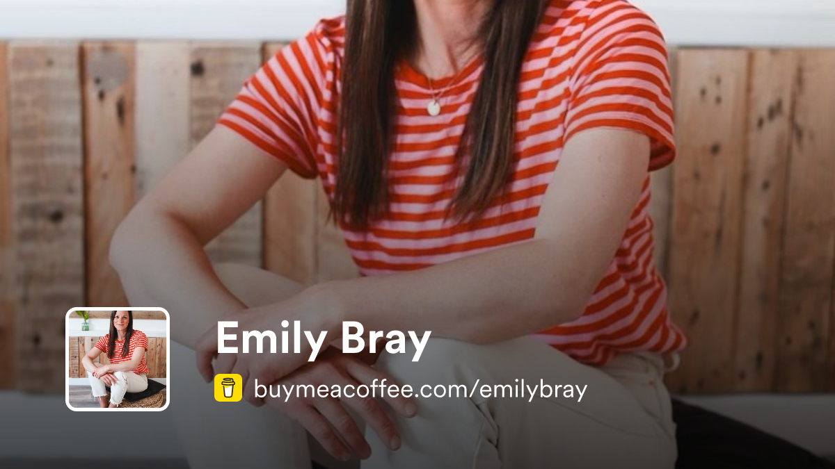Emily Bray - Buymeacoffee
