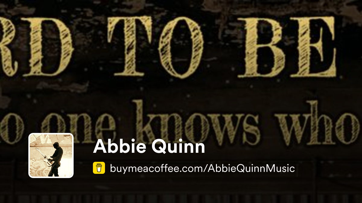 Abbie Quinn - Buymeacoffee