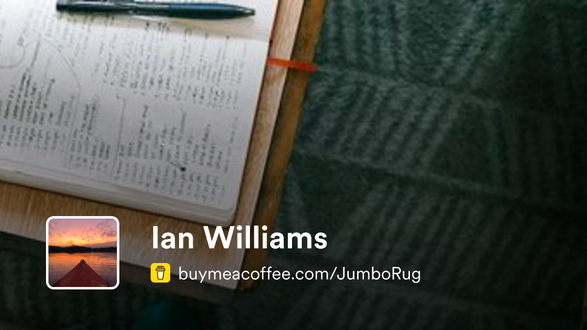 Ian Williams - Buymeacoffee