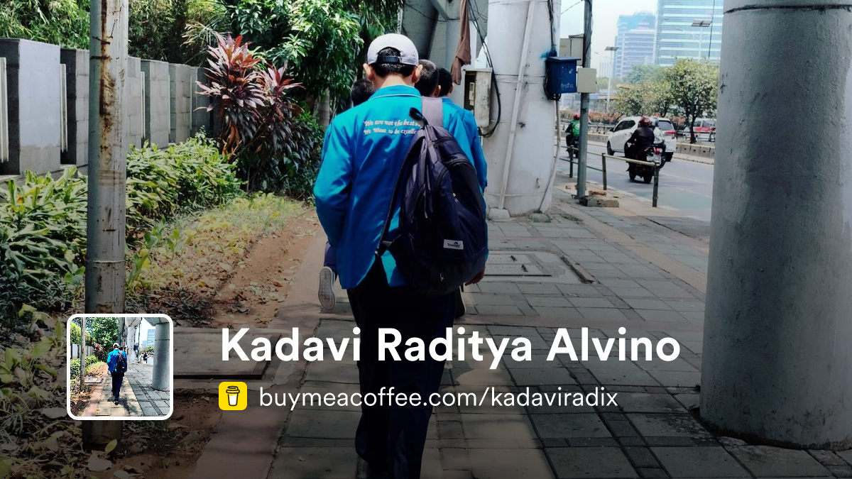Kadavi Raditya Alvino - Buymeacoffee