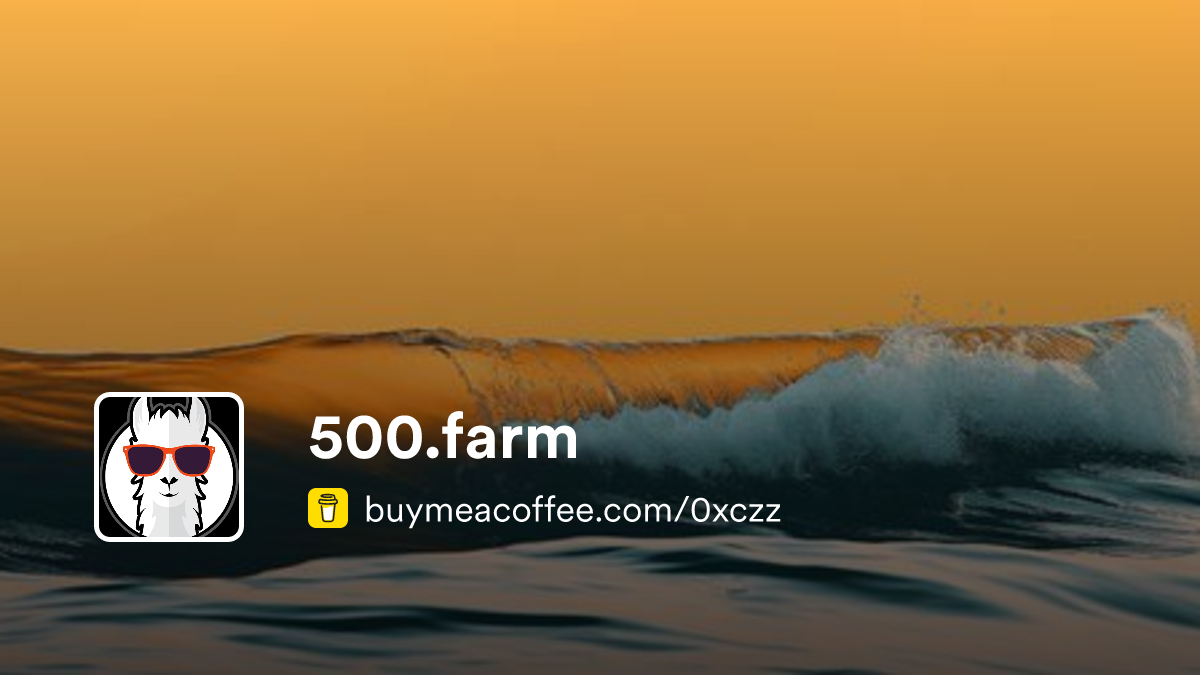 500.farm is Software engineering - Buymeacoffee