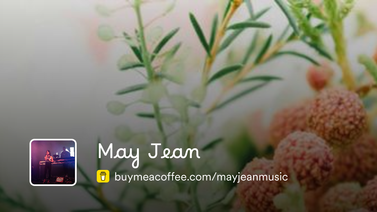 May Jean - Buymeacoffee