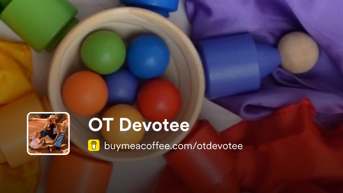 OT Devotee is Resources with expert tips and activity ideas! - Buymeacoffee