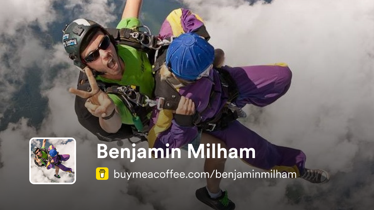 Benjamin Milham - Buymeacoffee