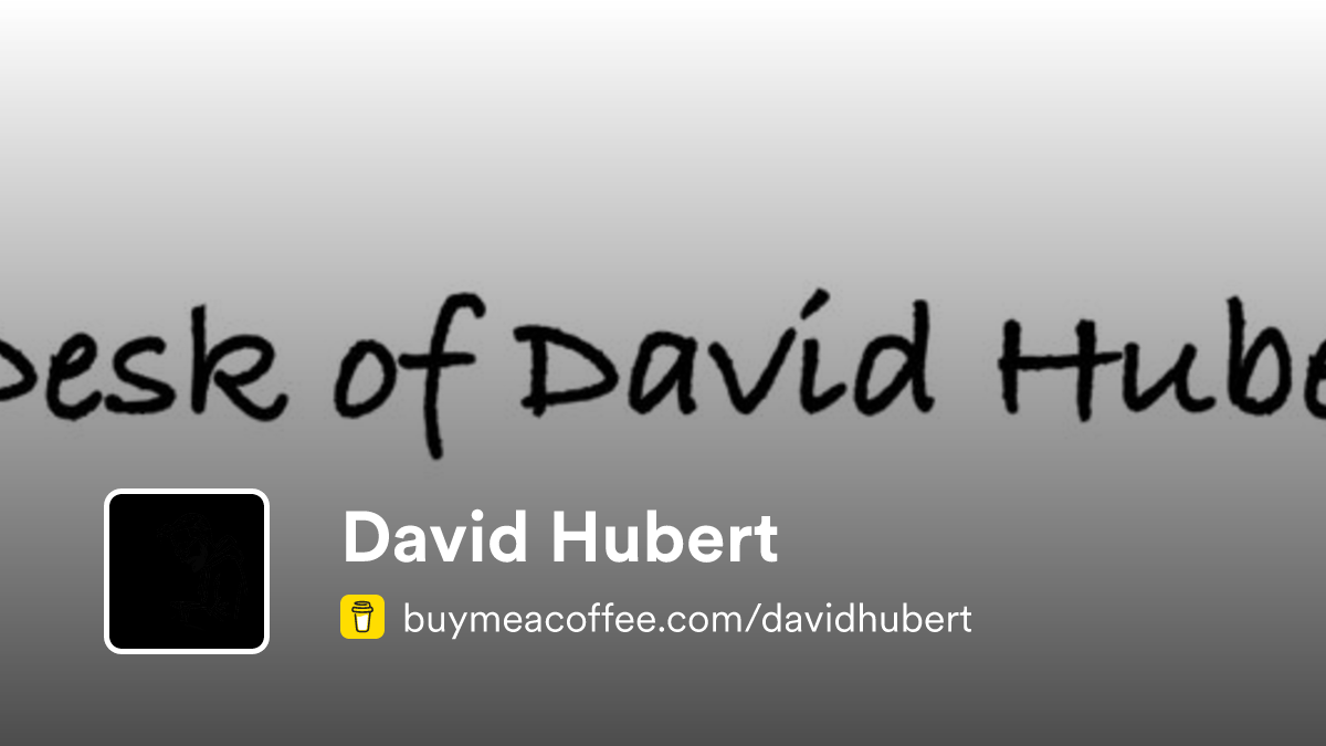 David Hubert is A Substack newsletter because American democracy should be better. - Buymeacoffee