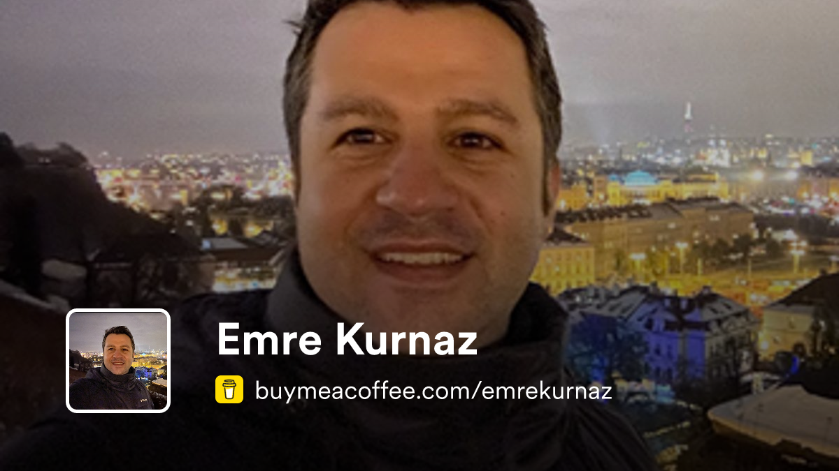 Emre Kurnaz - Buymeacoffee