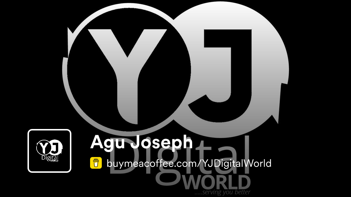 Agu Joseph - Buymeacoffee