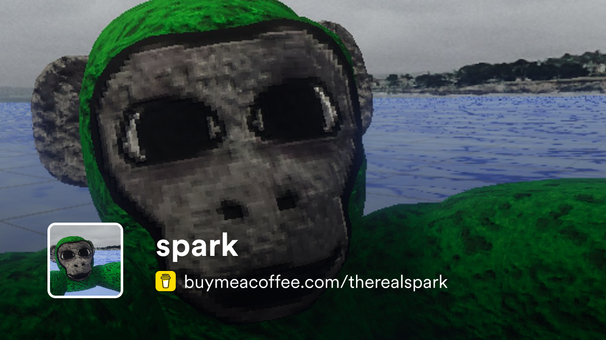 spark is making monkey games - Buymeacoffee