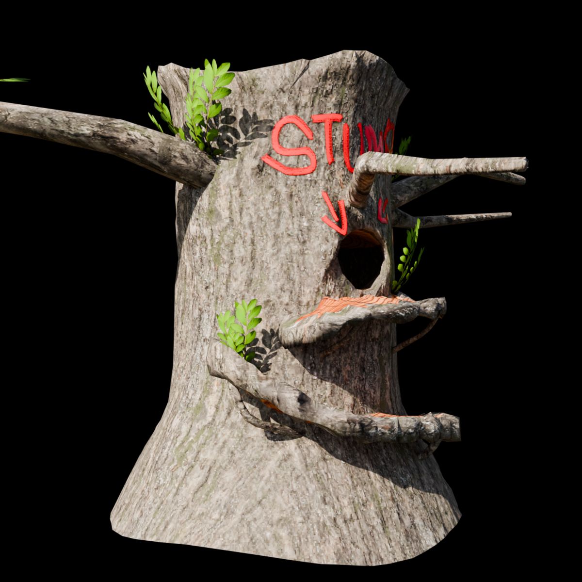 Stump Model For Sale!! — iiaiden - Buymeacoffee