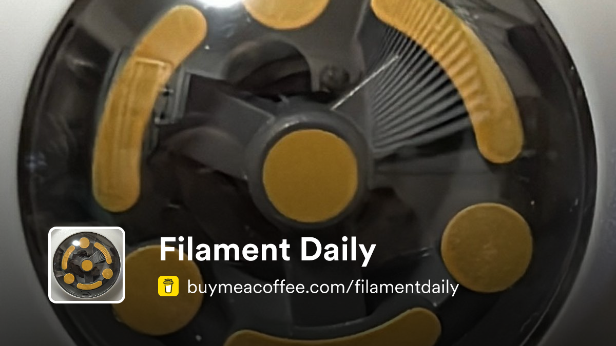 Filament Daily is Recording daily videos of 3D printing filaments ...