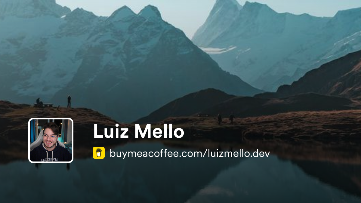 Luiz Mello is I build things I’d love to use! - Buymeacoffee