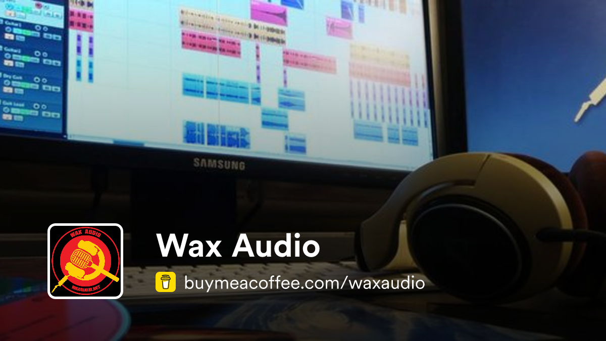 Wax Audio - Buymeacoffee
