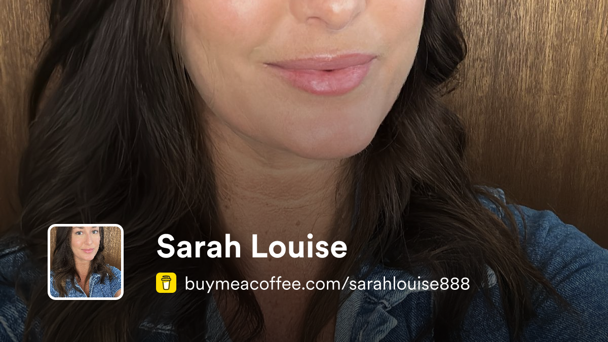 Sarah Louise - Buymeacoffee