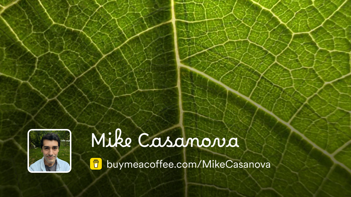Mike Casanova - Buymeacoffee