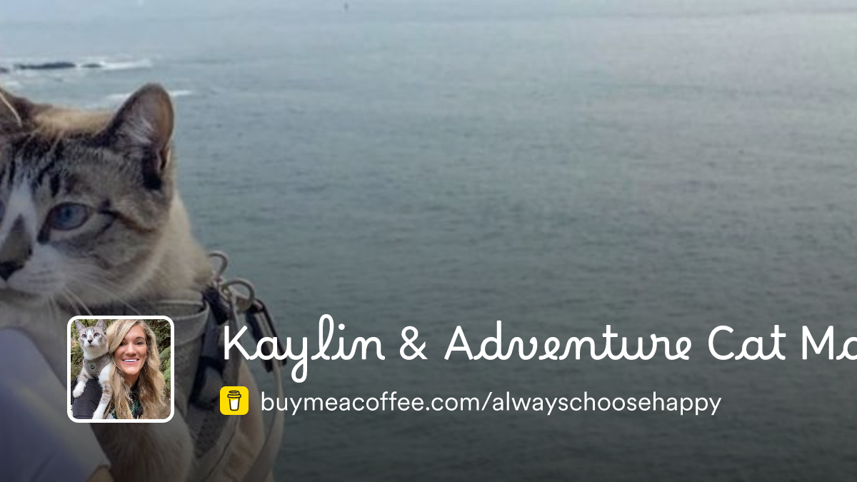 Kaylin & Adventure Cat Max - Buymeacoffee