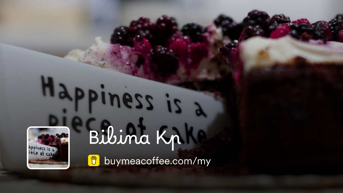 Bibina Kp - Buymeacoffee