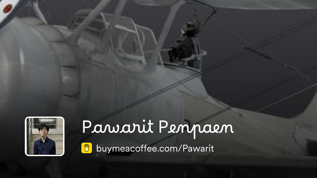 Pawarit Penpaen - Buymeacoffee