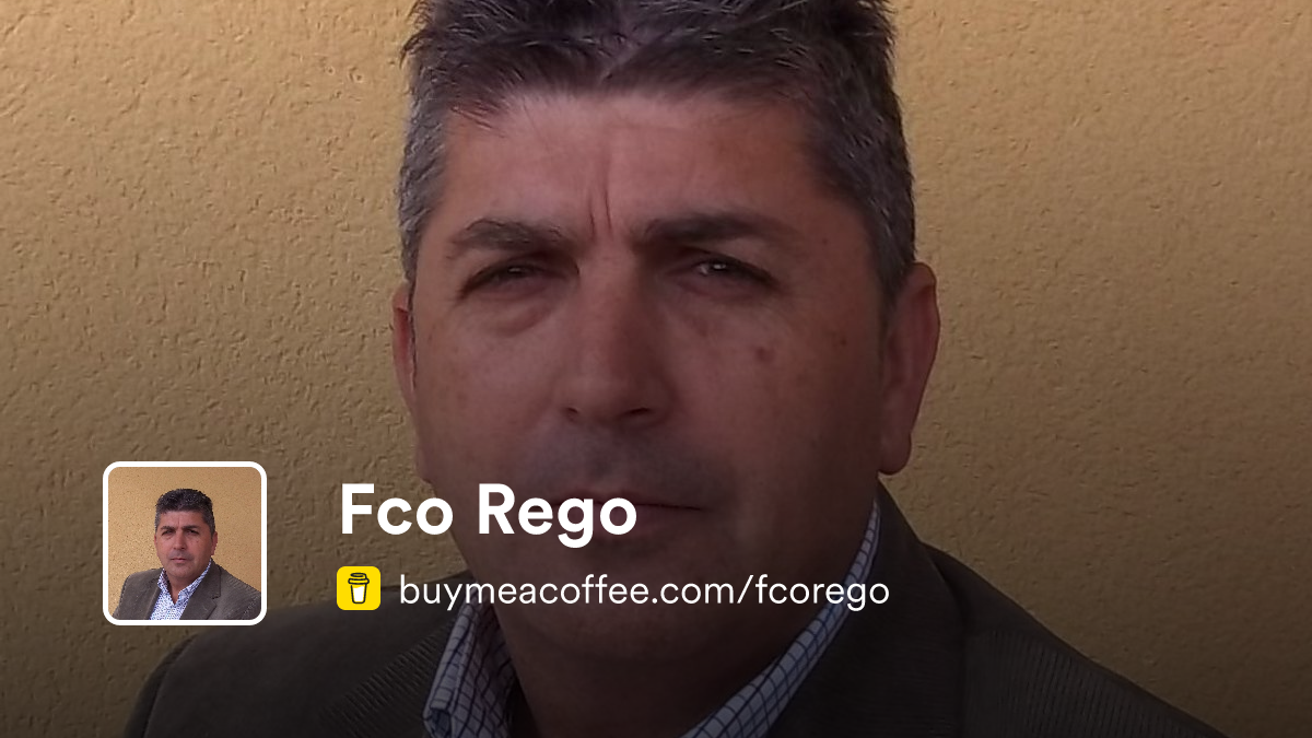 Fco Rego is Programa Vigas - Buymeacoffee