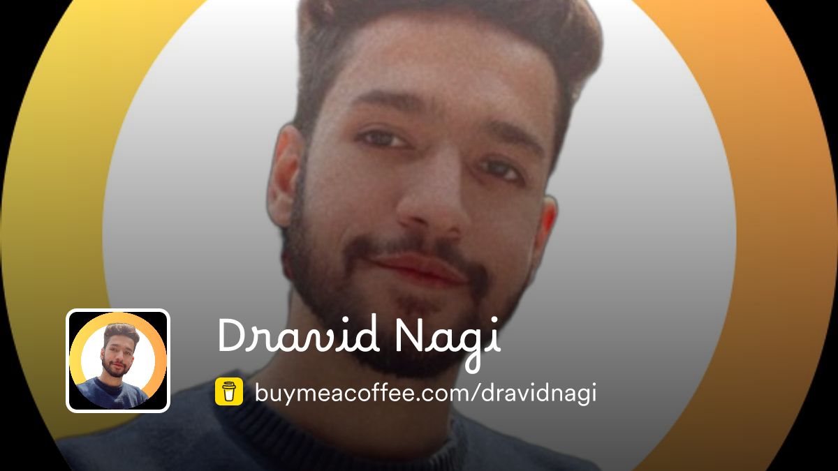 Dravid Nagi - Buymeacoffee
