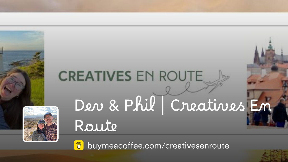 Dev & Phil | Creatives En Route - Buymeacoffee