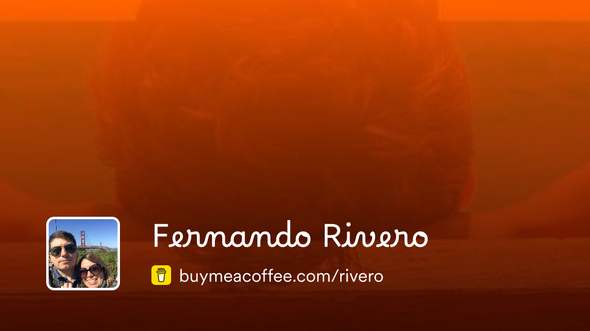 Fernando Rivero is Writing his first book - Buymeacoffee