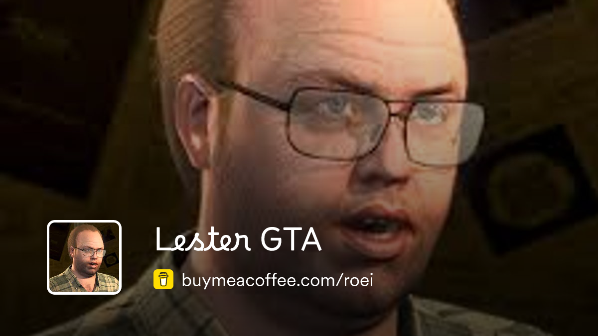 Lester GTA - Buymeacoffee