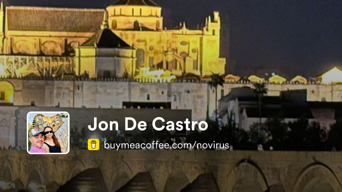 Jon De Castro - Buymeacoffee